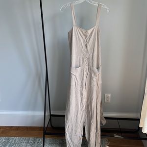 Forever 21 | Pants & Jumpsuits | Slate Grey Jumpsuit With Functional ...